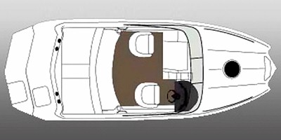 2015 Rinker Boat Co Captiva Series 220 MTX/CD Standard Equipment, Boat ...