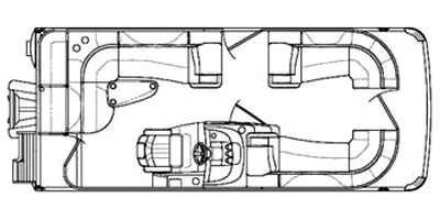 2014 Bennington Pontoons R Series 2050RL Standard Equipment, Boat Value ...
