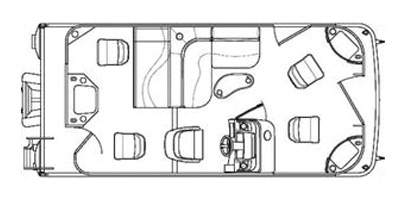 2014 Bennington Pontoons S Series 20SFX(*) Standard Equipment, Boat ...