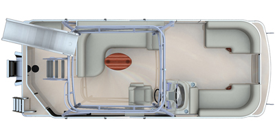 2018 Godfrey Pontoon Boats Sweetwater Premium Series 235 SDB Standard ...