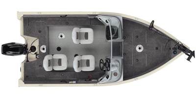 2018 Tracker Marine PRO GUIDE V-16 WT(**) Standard Equipment, Boat ...