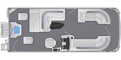 2021 Bennington Pontoons L Series 22 LS(*) Standard Equipment, Boat ...