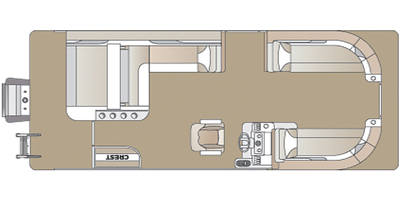 2022 Crest Pontoons Classic DLX Series 220 SLS Standard Equipment, Boat ...