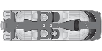 2023 Bennington Pontoons Q Series 27 QFBWA T2(*) Standard Equipment ...