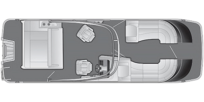2023 Bennington Pontoons QX Series 25 QXSBA(*) Standard Equipment, Boat ...