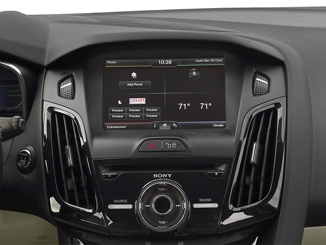 2012 Ford Focus-4 Cyl. Interior Photos | JD Power