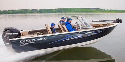 2016 Crestliner Inc 1950 SUPER HAWK(***) Standard Equipment, Boat Value ...
