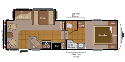 2010 Keystone RV Sprinter Series M-252 RLS Specs and Standard Equipment ...
