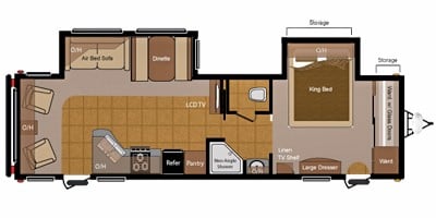 2010 Keystone RV Sprinter Series M-310 KBS Specs and Standard Equipment ...