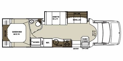 2013 Coachmen by Forest River Concord Series M-301 SS Chevrolet 4500 ...