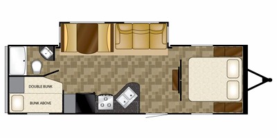 2012 Heartland RVs Trail Runner Series M-27FQBS Specs and Standard ...