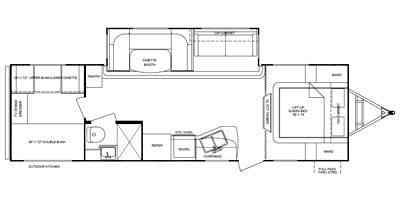2013 Cruiser RV Shadow Cruiser Series M-280 QBS Specs and Standard ...