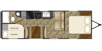 2013 Heartland RVs Trail Runner Series M-25SLE Specs and Standard ...