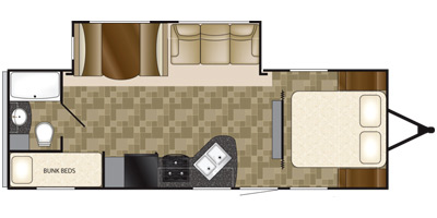 2013 Heartland RVs Trail Runner Series M-26SLE Specs and Standard ...