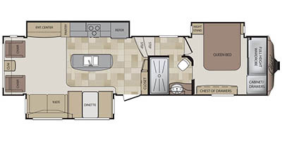 2014 Keystone RV Cougar High Country Series M-333 MKS Specs and ...