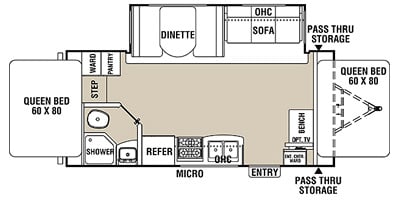 2015 Coachmen by Forest River Freedom Express LTZ Series M-22 DSX Specs ...