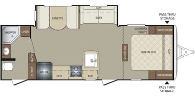 2015 Keystone RV Bullet Ultra Lite Series M-251 RBS Specs and Standard ...