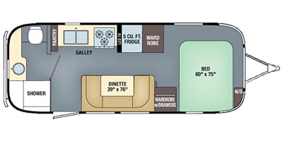 2016 Airstream Flying Cloud Series M-23FB Specs and Standard Equipment ...