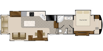 2016 DRV Mobile Suites Series M-43 Dallas Specs and Standard Equipment ...