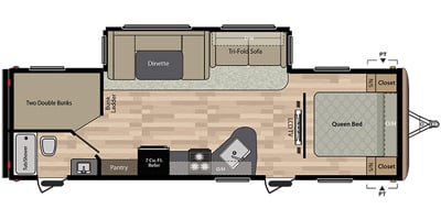 2017 Keystone RV Springdale Series M-282 BH Specs and Standard ...