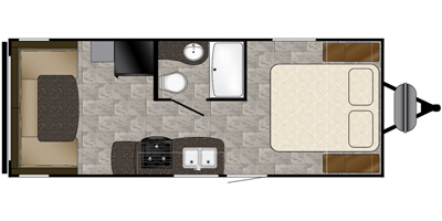 2018 Heartland RVs Trail Runner SLE Series M-21 Specs and Standard ...