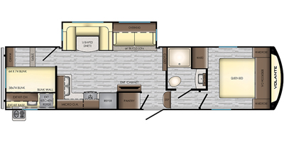 2020 Crossroads RV Volante Series M-295 BH Specs and Standard Equipment ...