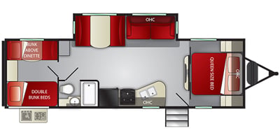 2020 Cruiser RV Shadow Cruiser Series M-280 QBS Specs and Standard ...