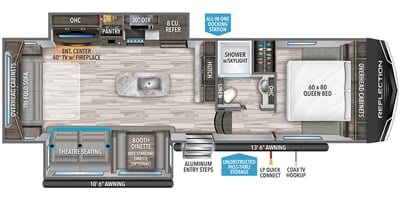 2020 Grand Design Recreational Vehicles Reflection Series M-295RL Specs ...