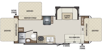 2020 Keystone RV Bullet Crossfire Series M-2190 EX Specs and Standard ...
