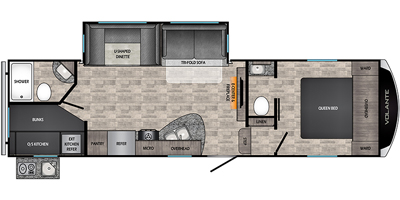 2021 Crossroads RV Volante Series M-251 BH Specs and Standard Equipment ...