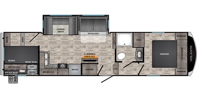 2021 Crossroads RV Volante Series M-295 BH Specs and Standard Equipment ...