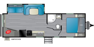 2021 Heartland RVs Trail Runner Series M-28RE Specs and Standard ...