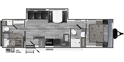2023 Heartland RVs Trail Runner Series M-31DB Specs and Standard ...