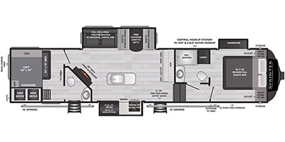 2023 Keystone RV Sprinter Series M-35 BH Specs and Standard Equipment ...