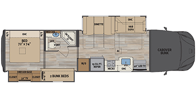 2023 Renegade Custom Coaches Valencia Series M-38BB Cummins 360hp Specs ...